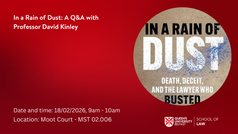 18.2.26 In a Rain of Dust: A Q&A with Professor David Kinley | What's ...