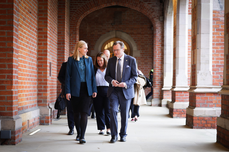 Elina Valtonen MP delivers 10th Harri Holkeri Lecture at Queen's ...