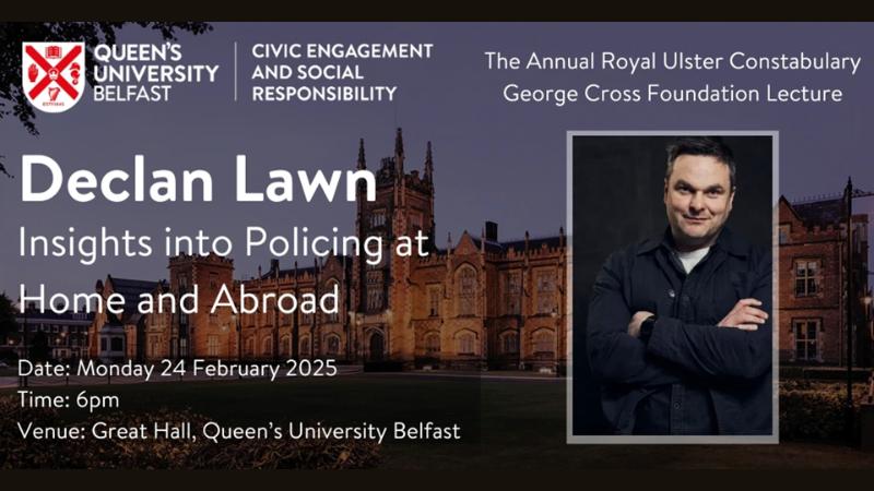 24.02.2025 - Declan Lawn Lecture | Research | Queen's University Belfast