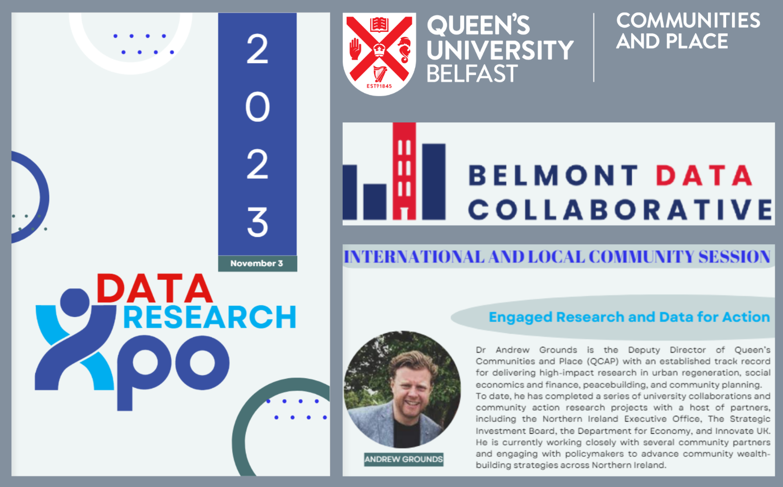 QCAP Belmont Collaboration Expo | About | Queen's University Belfast