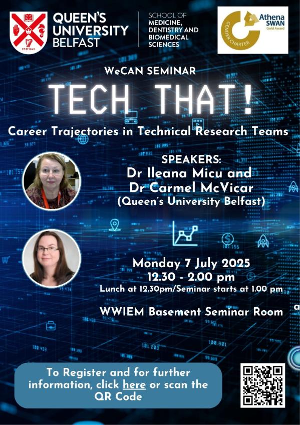 WeCAN Events 2024/25 | About | Queen's University Belfast