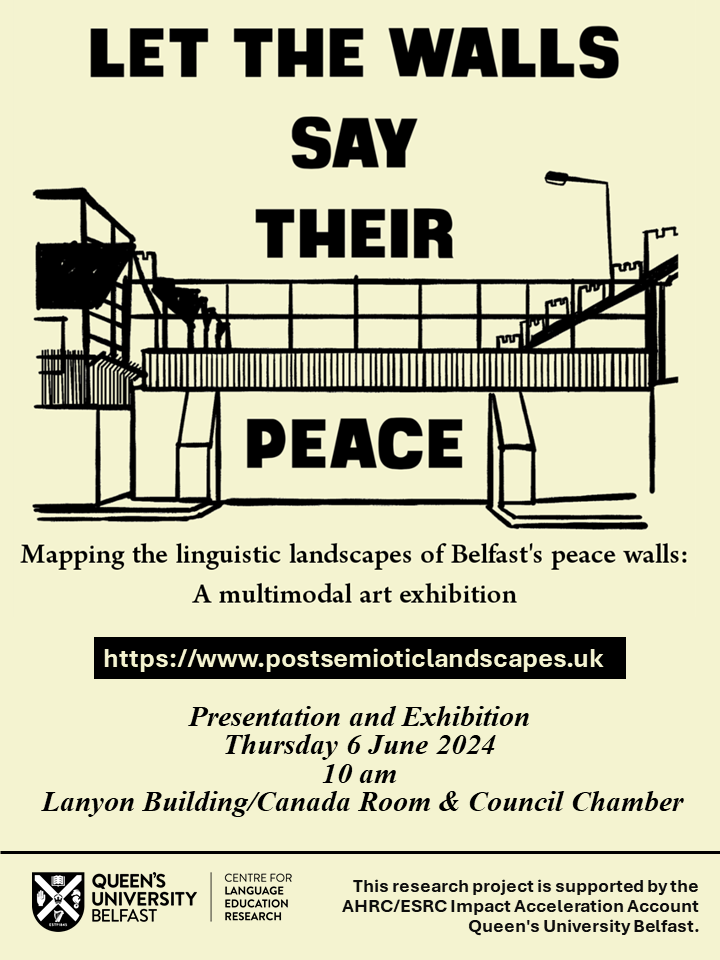 06.06.24 Let the Walls Say Their Peace | SARC | Queen's University Belfast