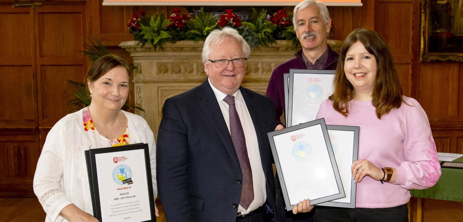 PGJCCR Technicians Take Home LEAF Awards | Johnston Cancer Research ...