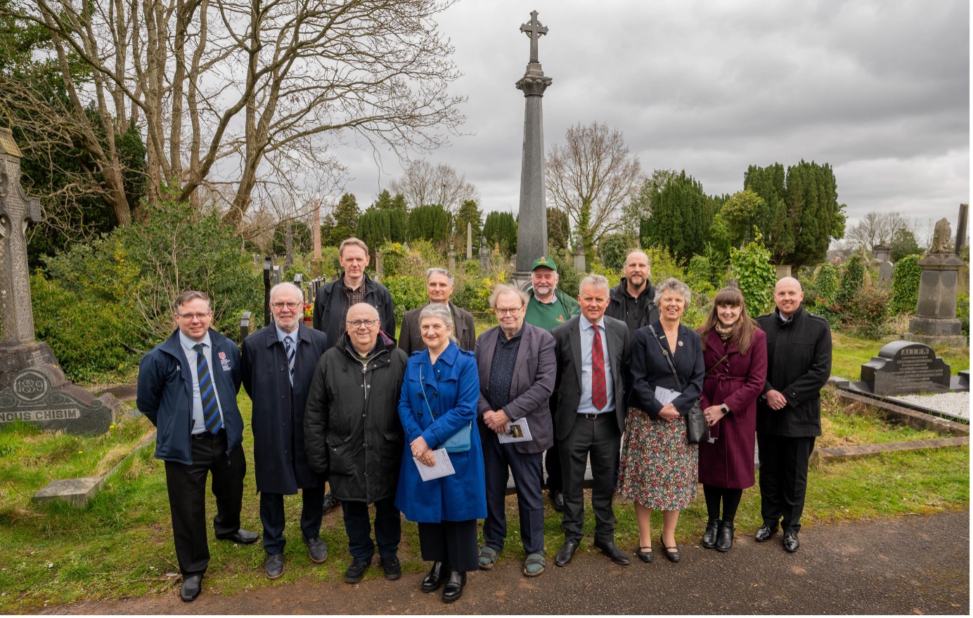 Rededication of Thomas Andrews Grave | School of Chemistry and Chemical ...